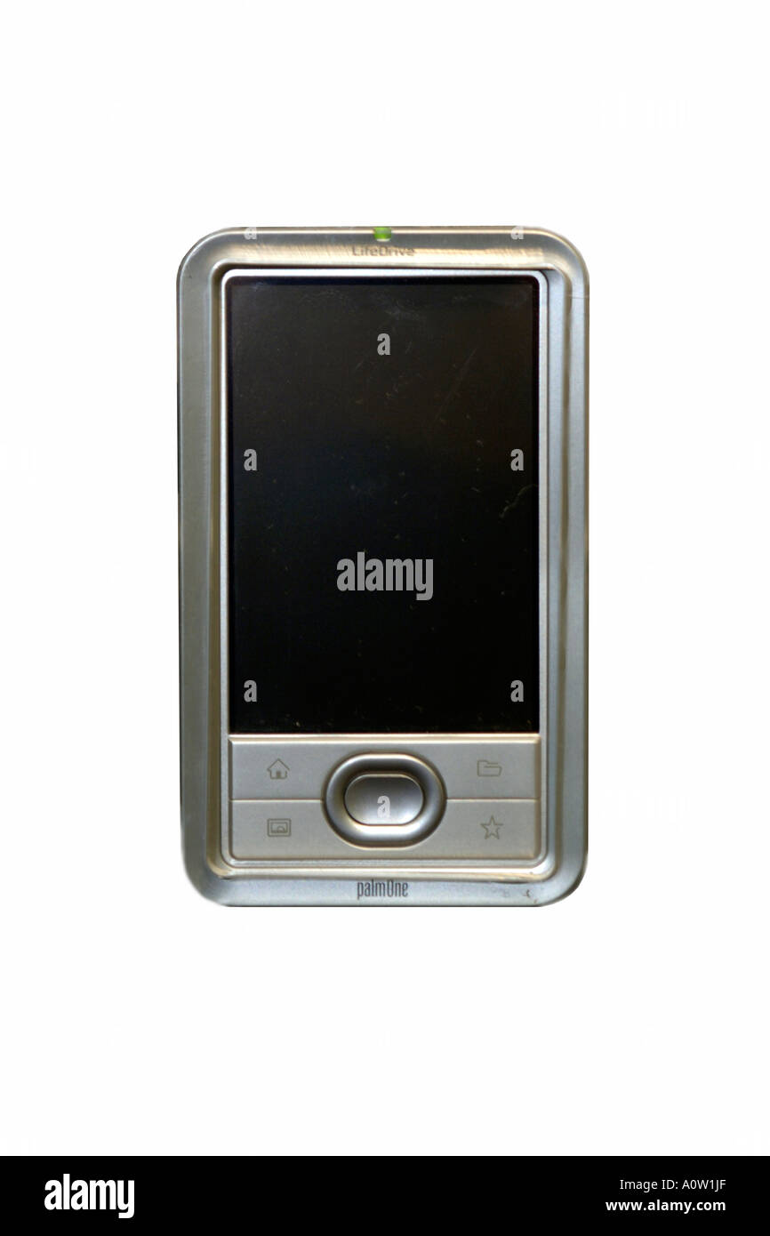 Palm Top Personal Computer also known as a PDA Stock Photo - Alamy