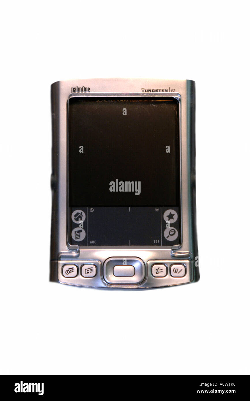 Palm Top Personal Computer also known as a PDA Stock Photo - Alamy