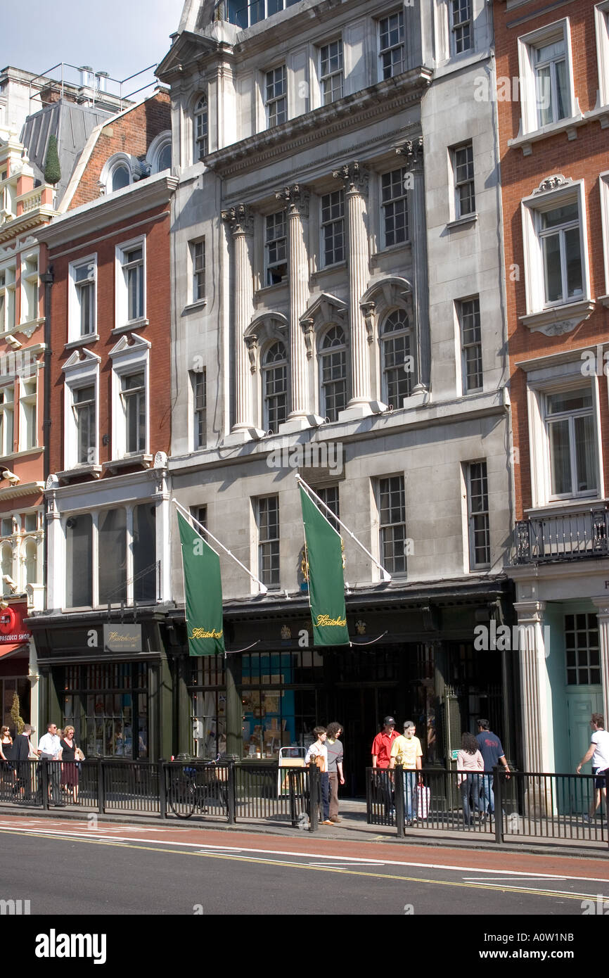 Hatchards Bookshop Piccadilly London England Stock Photo - Alamy