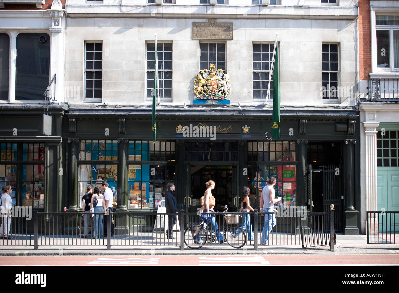 Hatchards Bookshop Piccadilly London England Stock Photo - Alamy