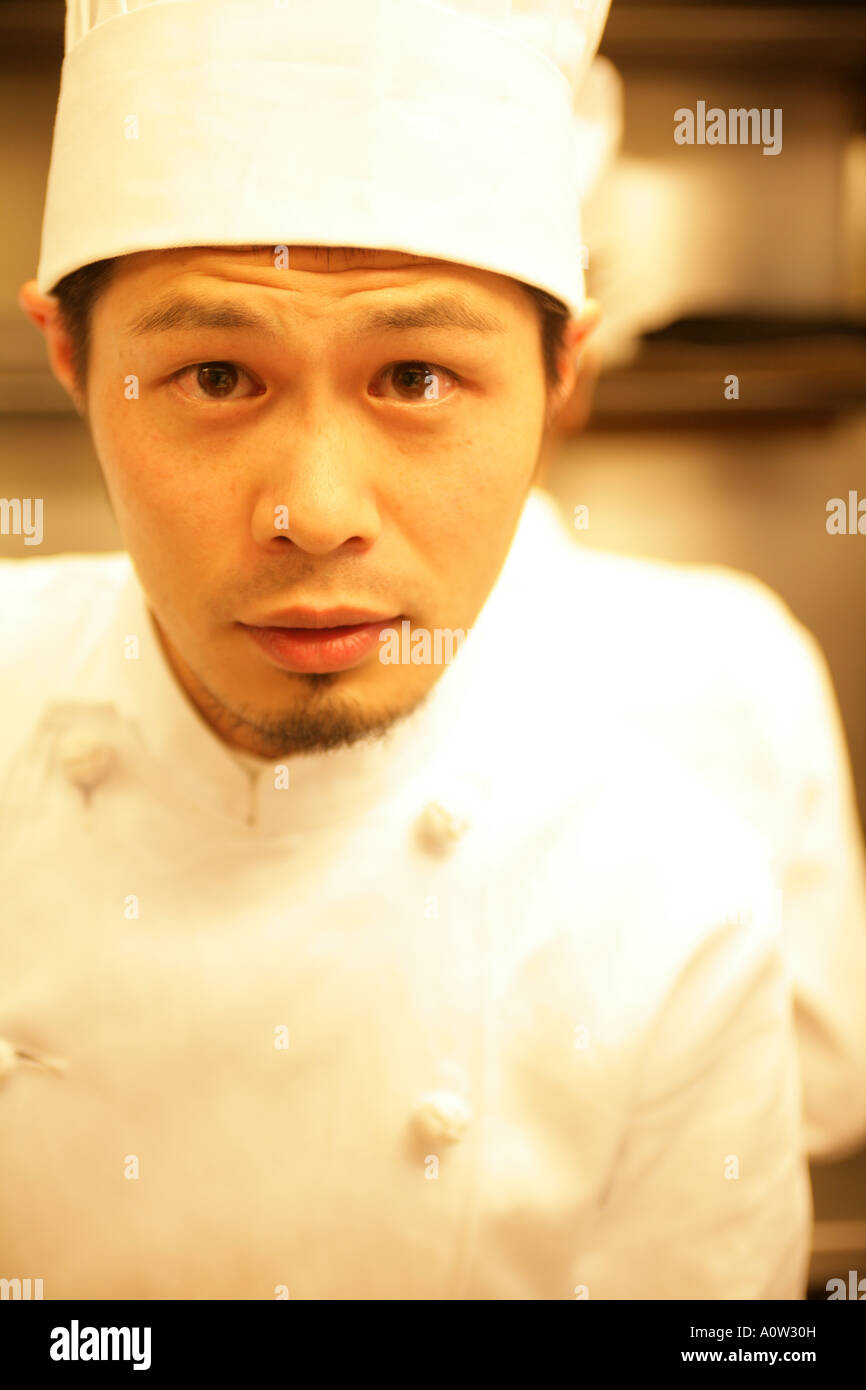 Portrait of a male chef Stock Photo - Alamy