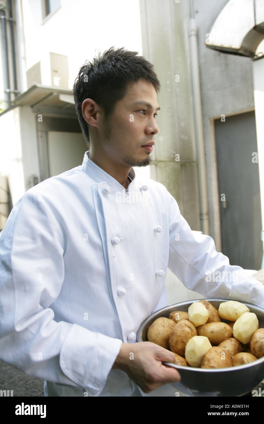 Chef whites exterior hi-res stock photography and images - Alamy