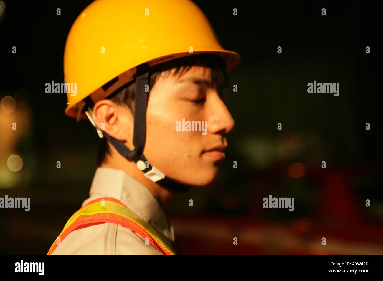 Side profile of a traffic cop hi-res stock photography and images - Alamy