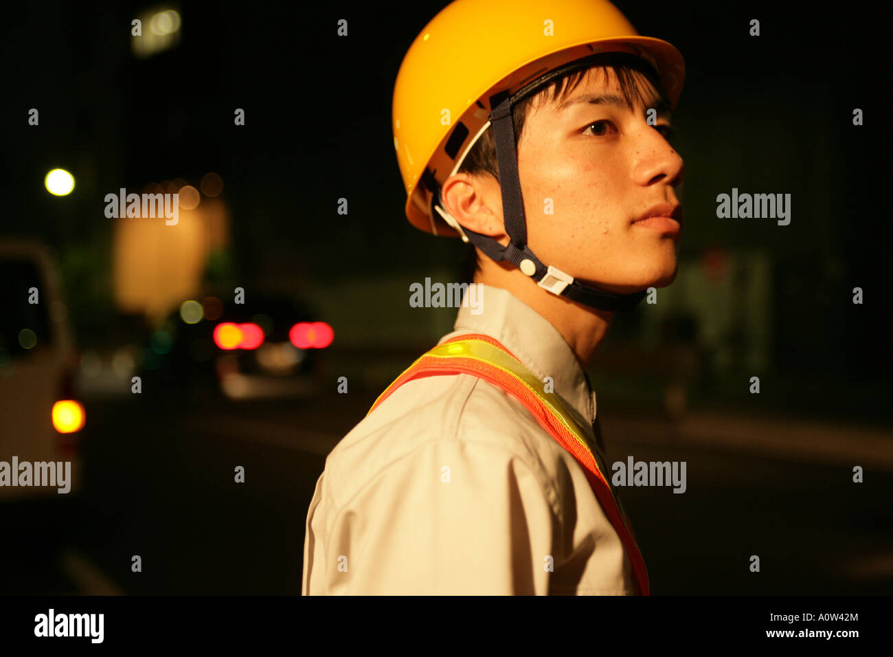 Side profile of a traffic cop hi-res stock photography and images - Alamy