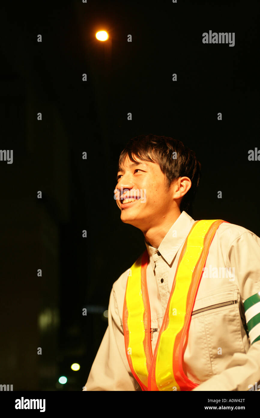 Close up of a traffic cop smiling Stock Photo - Alamy