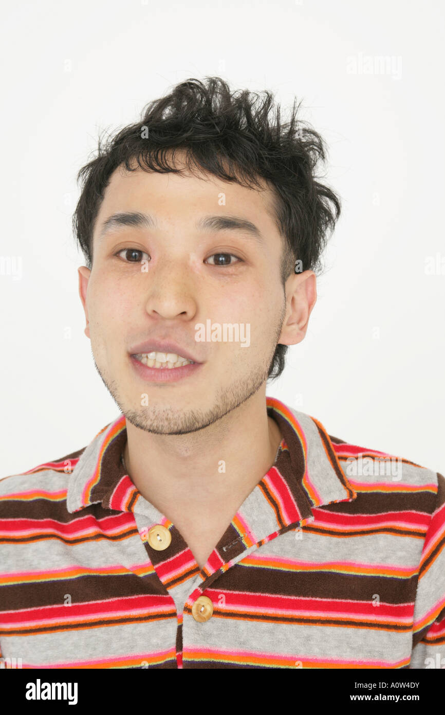 Person in striped shirt hi-res stock photography and images - Alamy