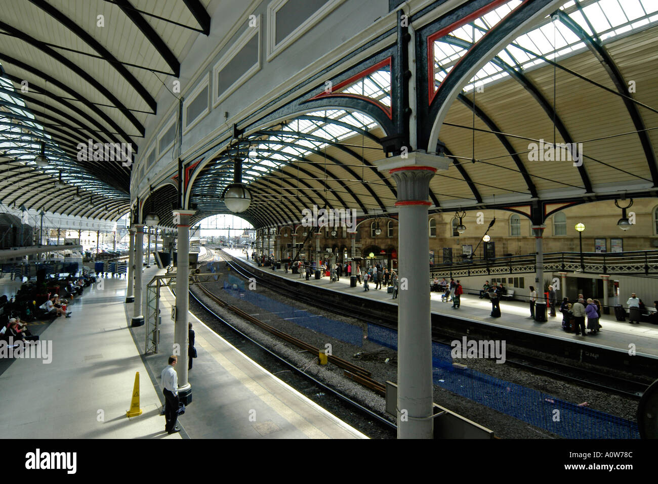 Newcastle Central Station Newcastle england Stock Photo - Alamy