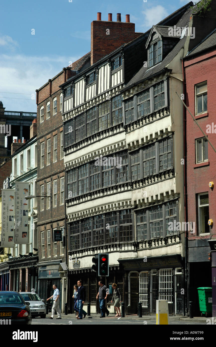 Bessie Surtees House The Quayside Newcastle upon Tyne Two sixteenth and ...