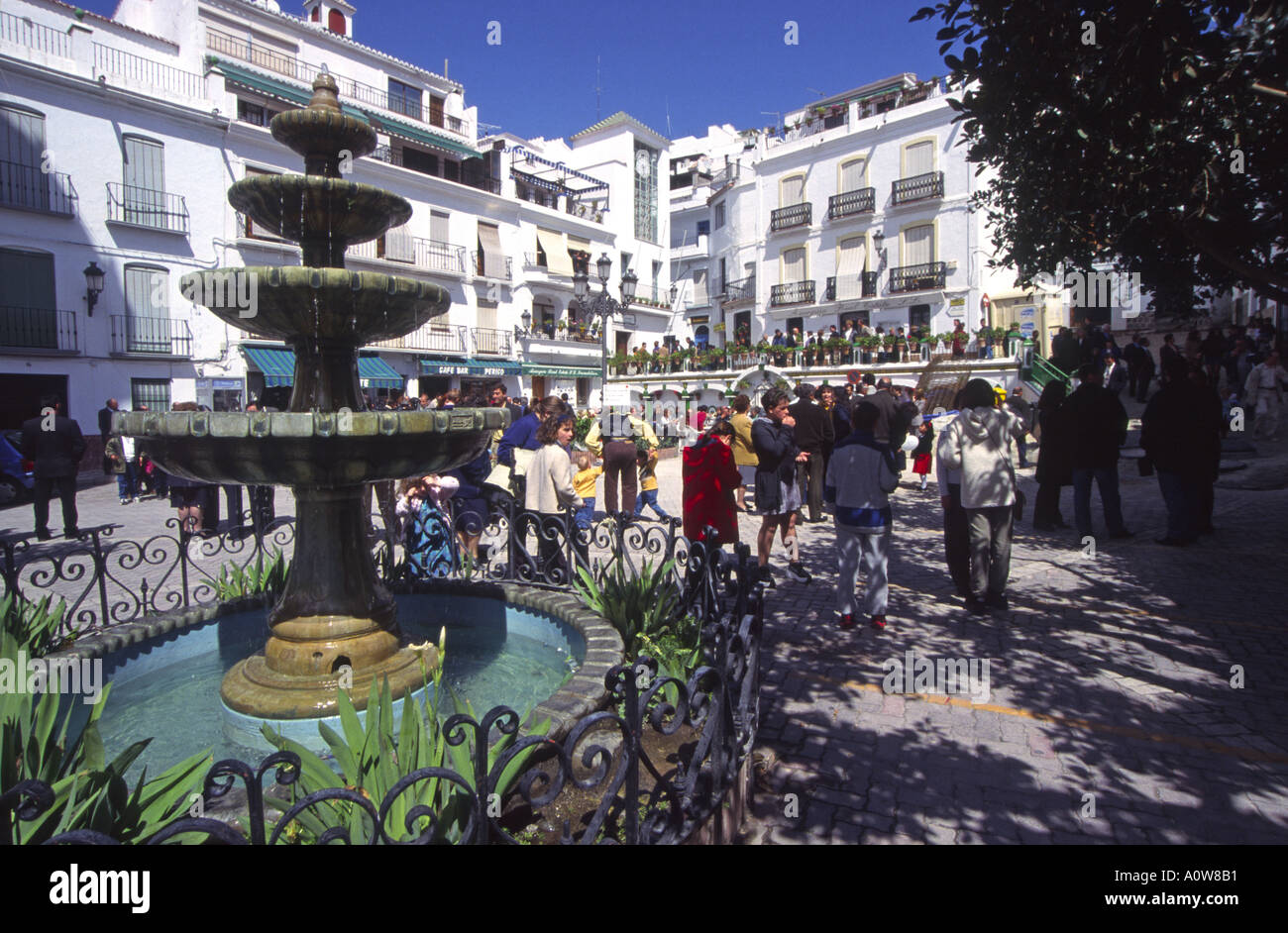 Town square competa costa del hi-res stock photography and images - Alamy