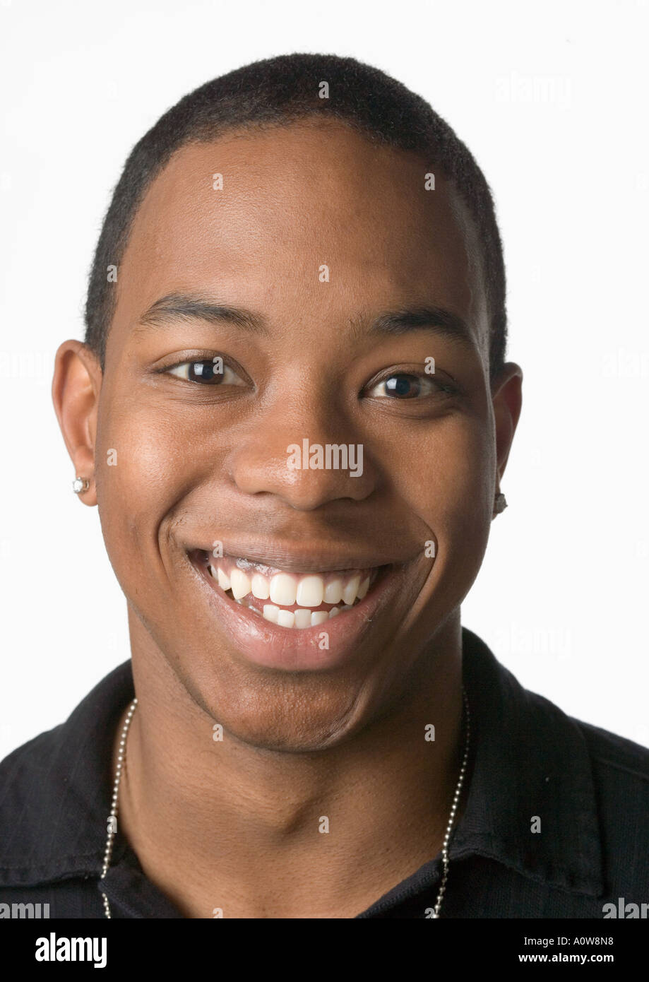 Portrait African American man Stock Photo - Alamy