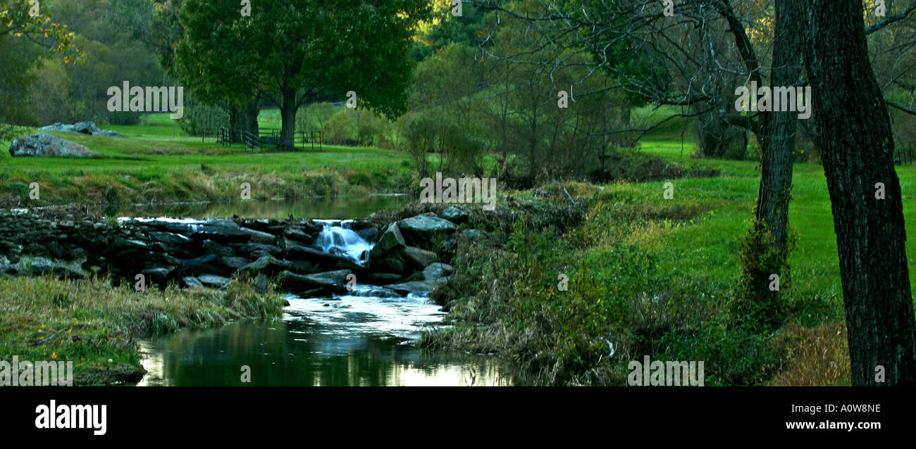 "Waterfalls in the Meadow Stock Photo - Alamy