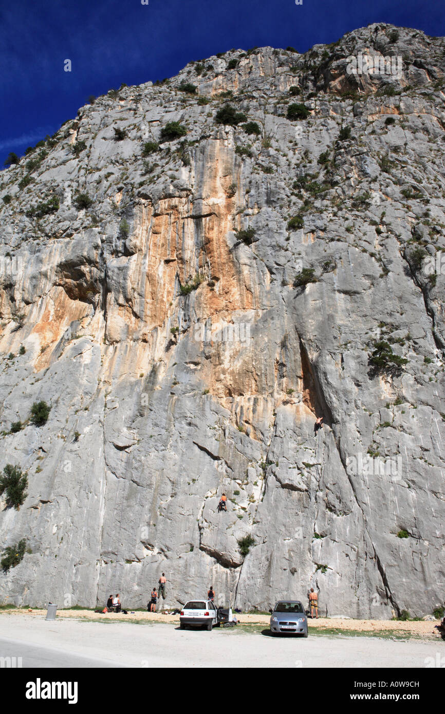 Climbing croatia omis hi-res stock photography and images - Alamy