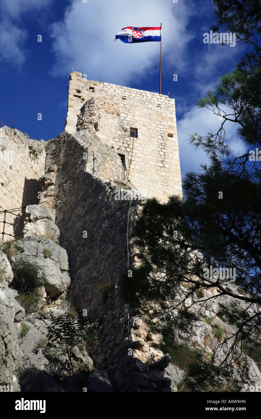 The Fortress Peovica Mirabella, Omis, Croatia Stock Photo - Alamy