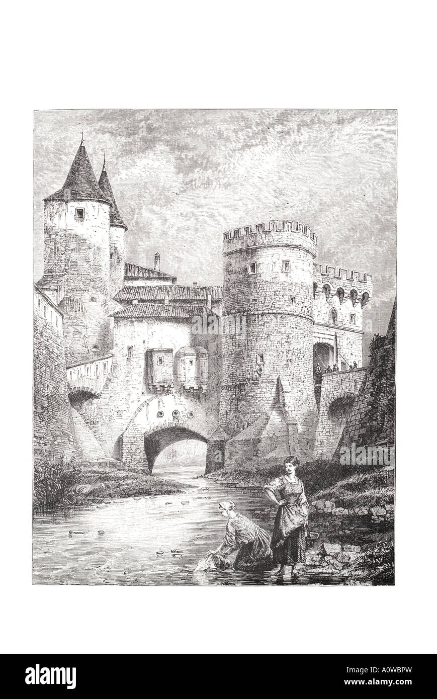 German gate Metz Moselle LorraineFrance French Porte Allemande fort ...