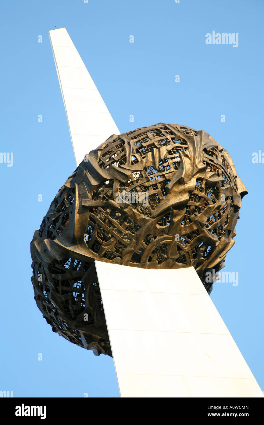 Memorial rebirth monument bucharest romania hi-res stock photography ...