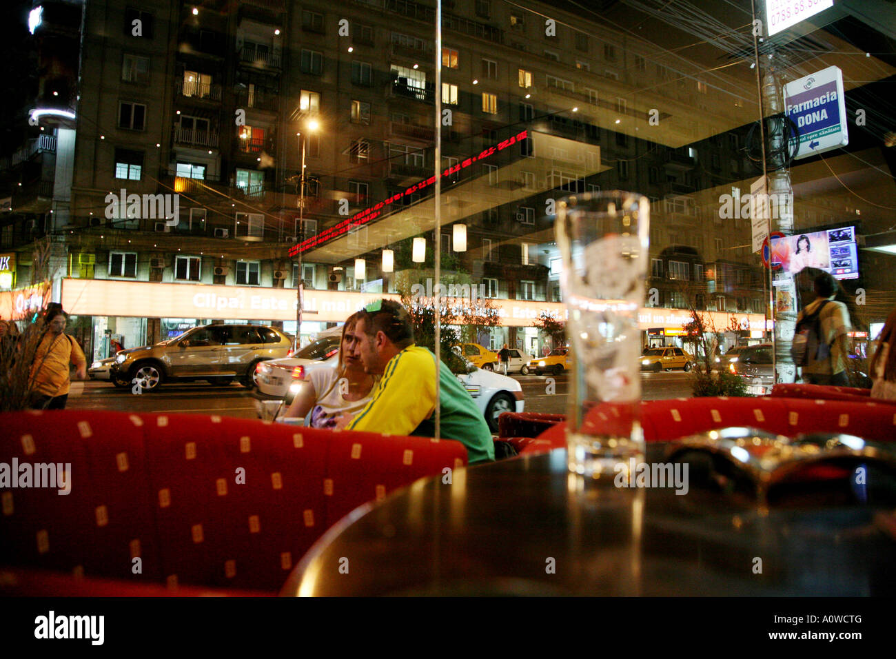 Nightlife Bucharest Romania Stock Photo - Alamy