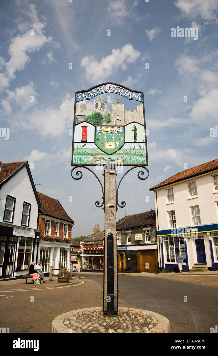 Framlingham town centre hi-res stock photography and images - Alamy