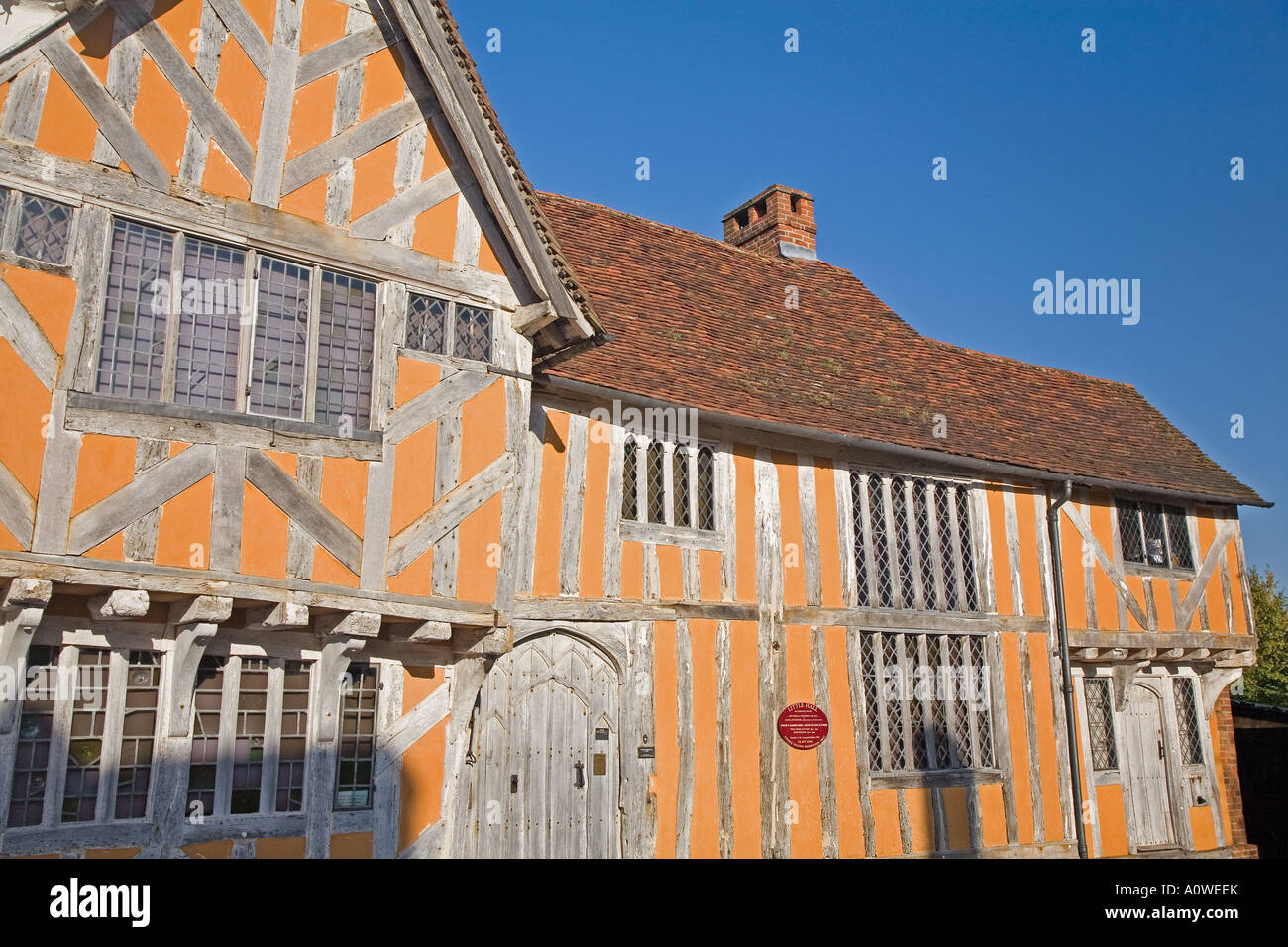 Little Hall, Lavenham, Suffolk Stock Photo - Alamy