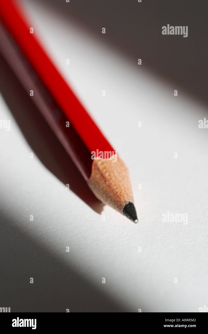 Pencil with paper hi-res stock photography and images - Alamy