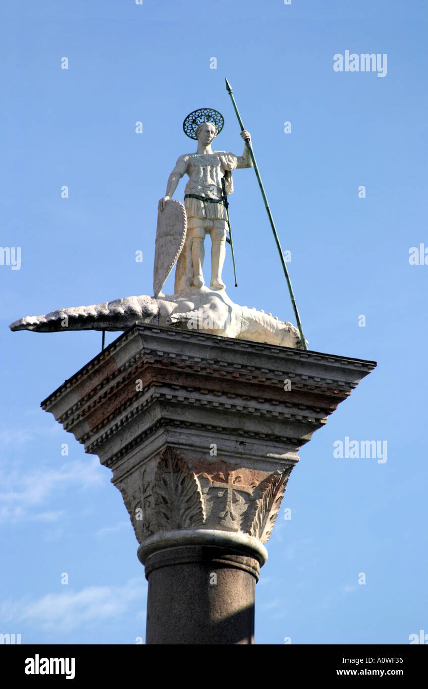 Saint theodore statue hi-res stock photography and images - Alamy