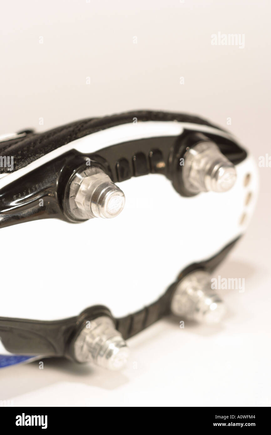 Soccer boot stud Stock Photo - Alamy