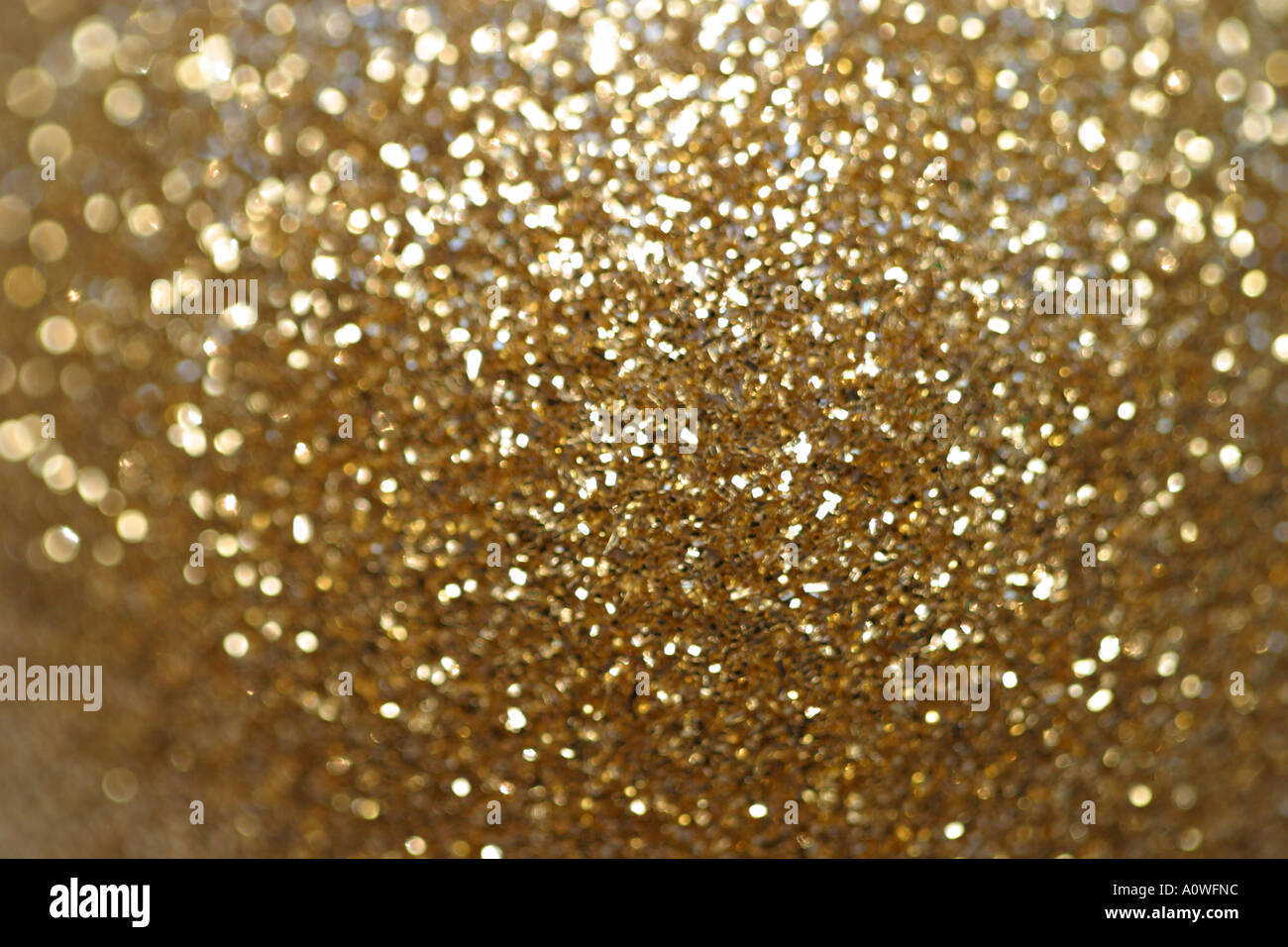 Gold Golden glitter ball Stock Photo - Alamy