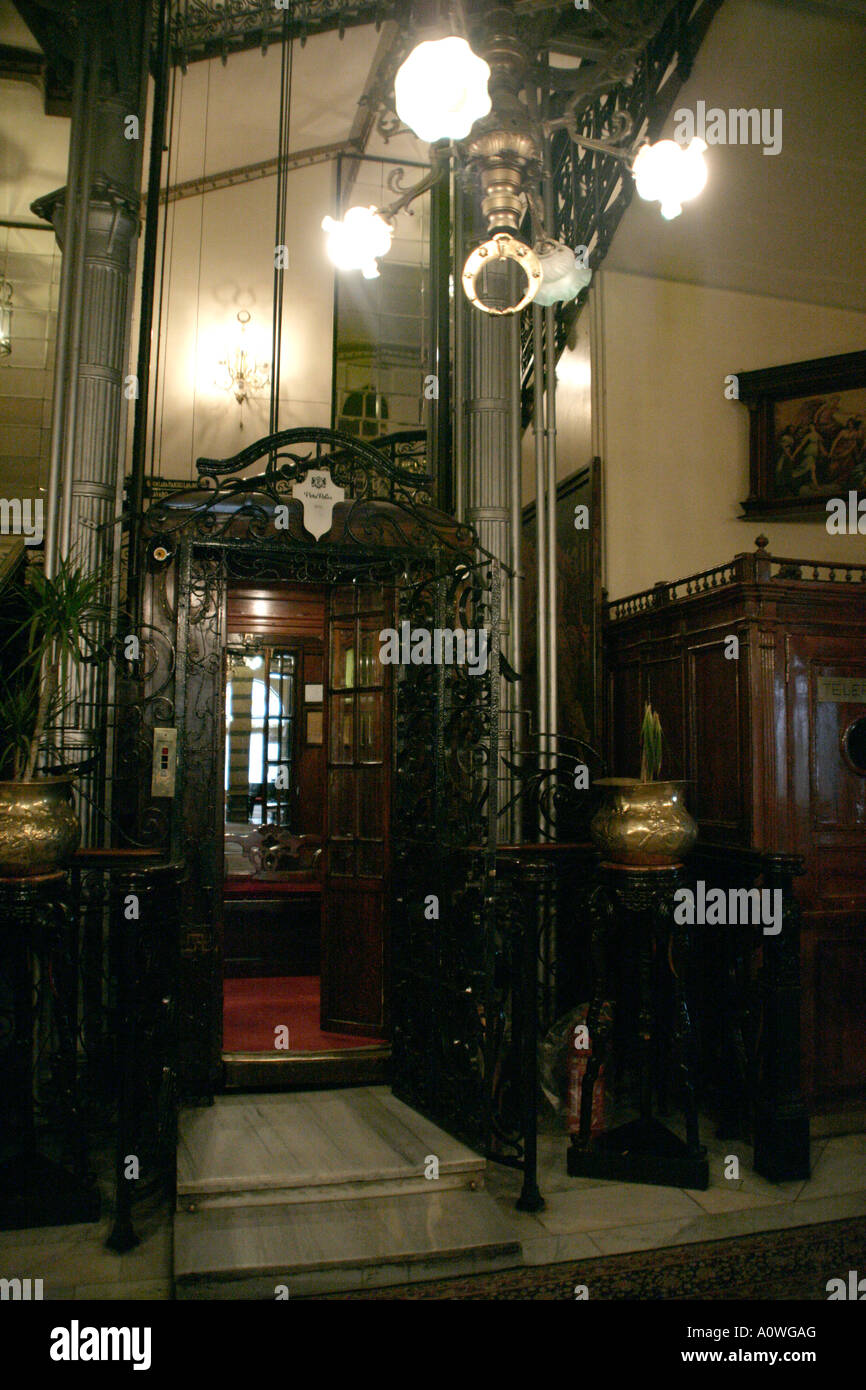 Pera palace elevator hi-res stock photography and images - Alamy