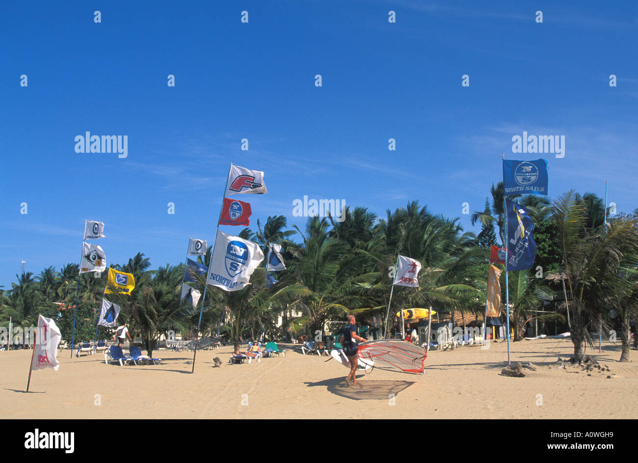 Windsurfing cabarete hi-res stock photography and images - Alamy