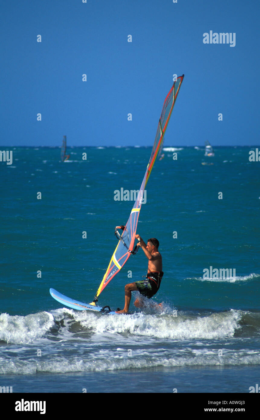 Windsurfing cabarete hi-res stock photography and images - Alamy