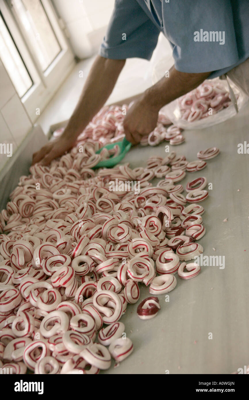 SCOOPING UP THE READY SWEETS IN TRADITIONAL SWEETIE MAKING, ISTANBUL ...