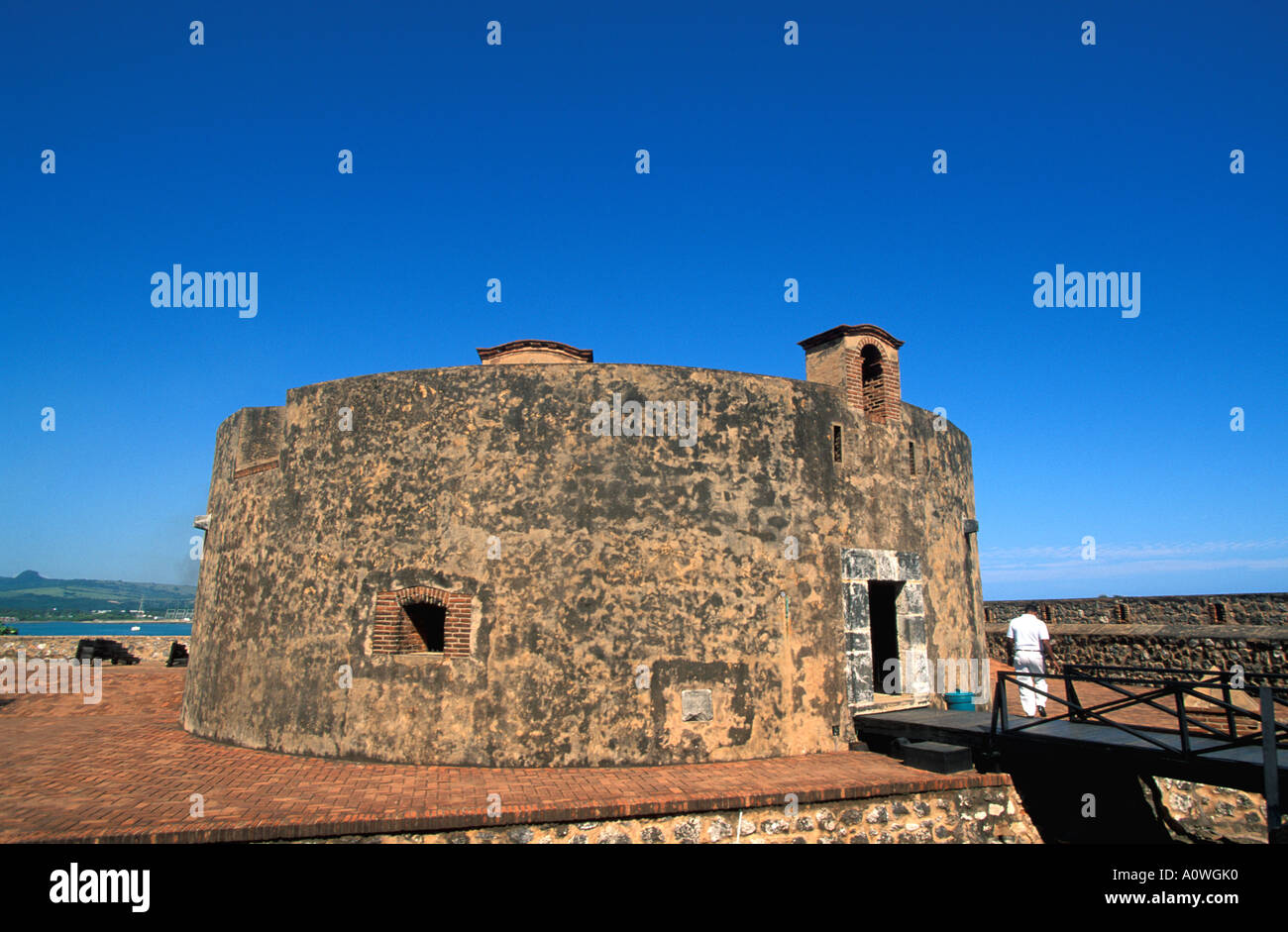 Dominican Republic Puerto Plata San Felipe fort Stock Photo - Alamy