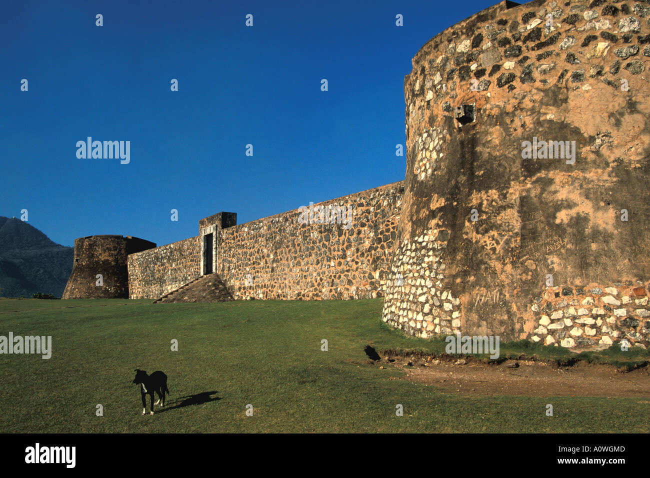 Dominican Republic Puerto Plata San Felipe fort Stock Photo - Alamy