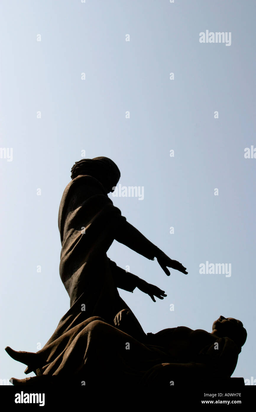 Strangulation silhouette hi-res stock photography and images - Alamy