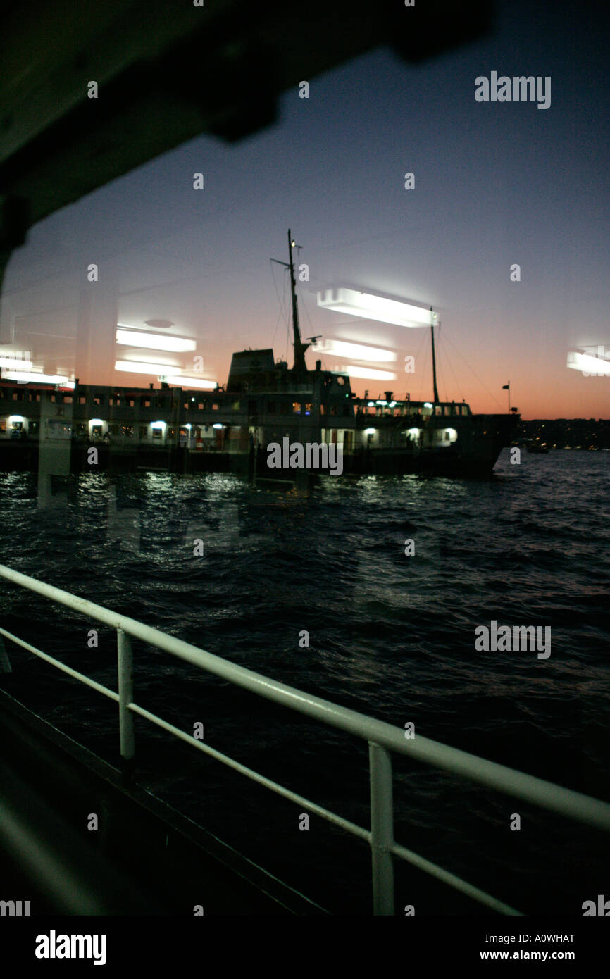 VIEW OFF A FERRY BOAT, ISTANBUL, TURKEY Stock Photo - Alamy