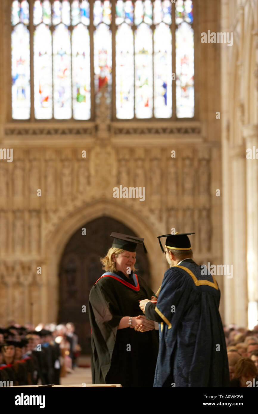 Students graduation ceremony, UK Stock Photo - Alamy