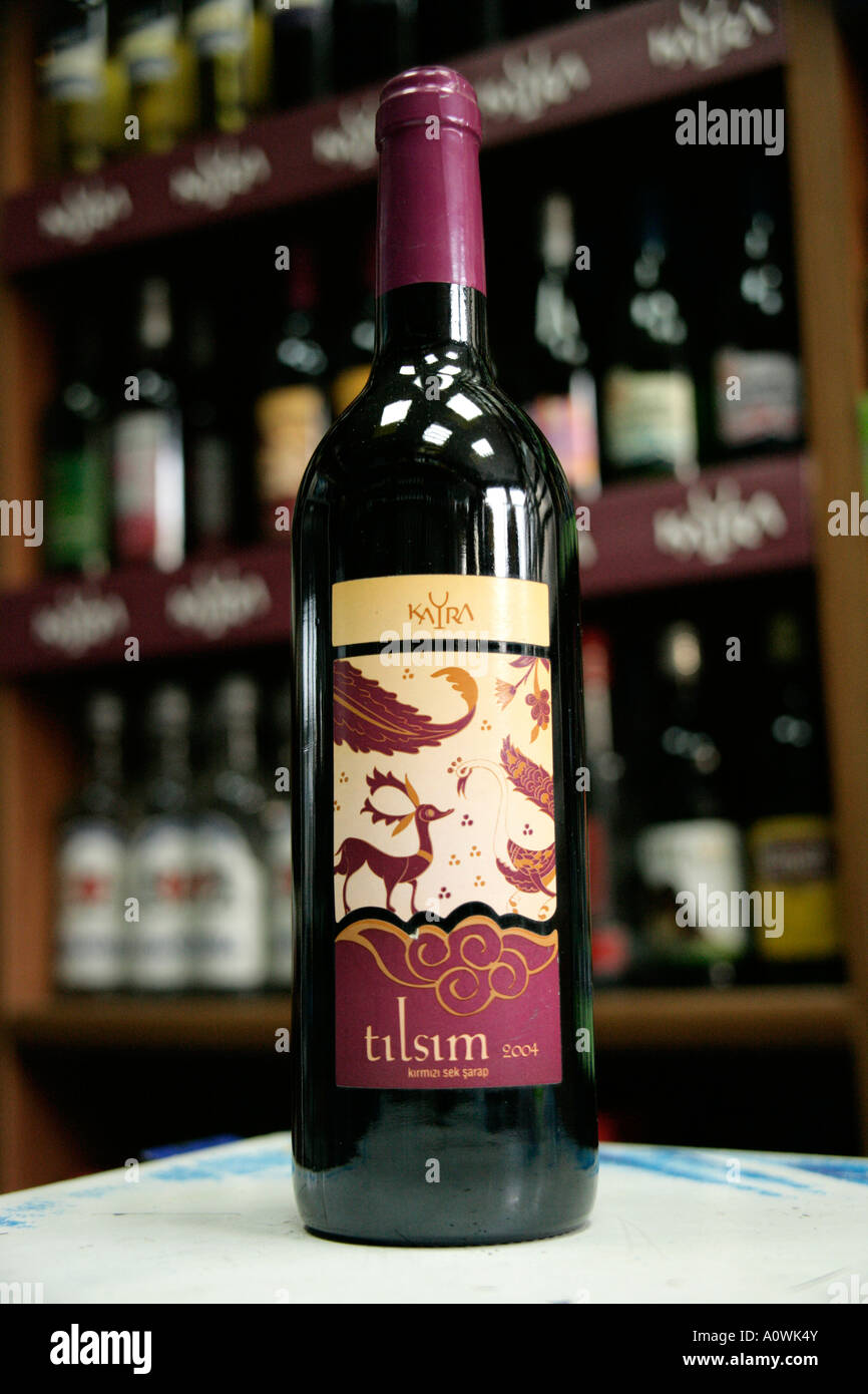 TILSIM TURKISH WINE, TURKEY Stock Photo - Alamy
