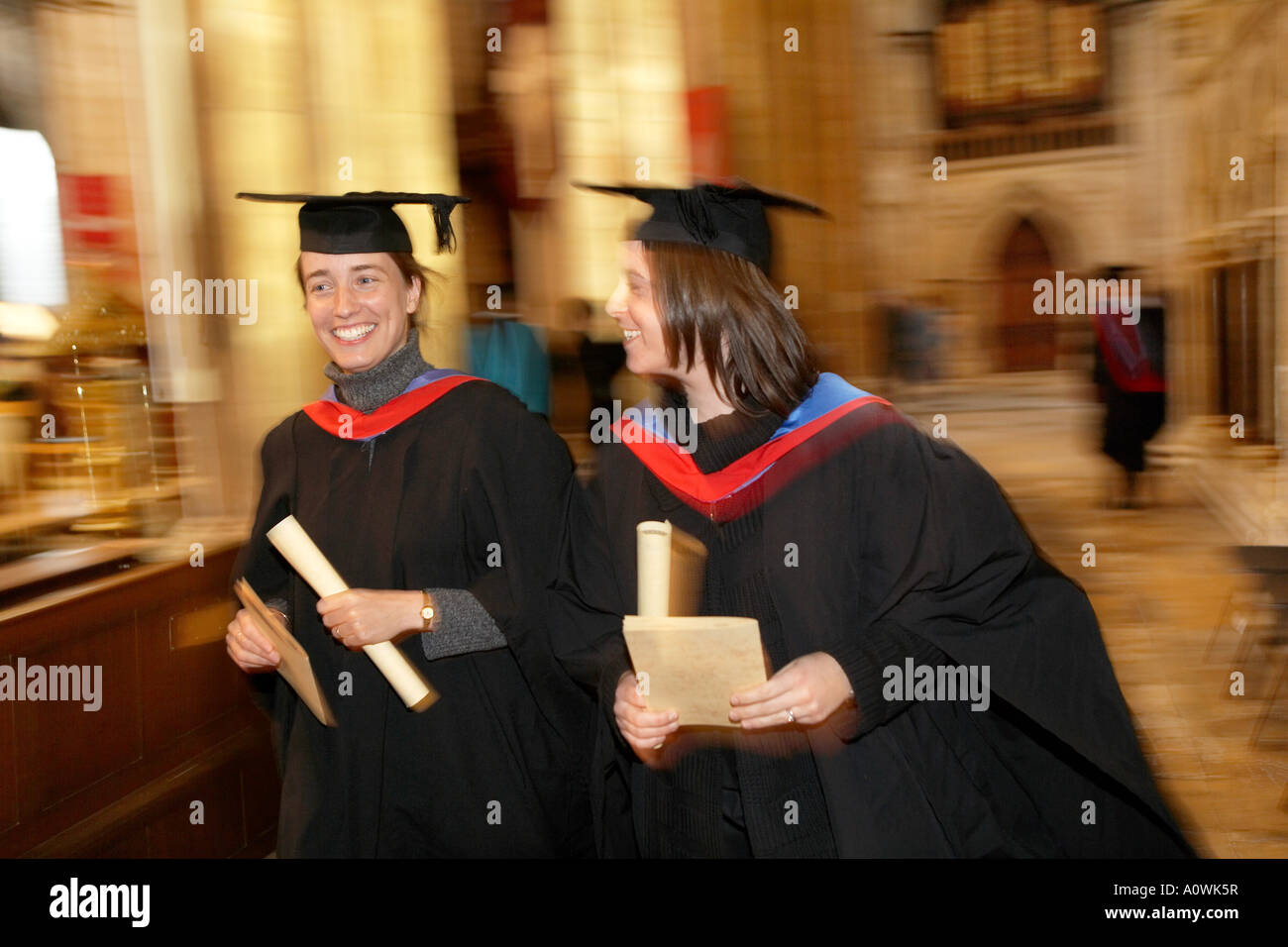 Students graduation ceremony, UK Stock Photo - Alamy