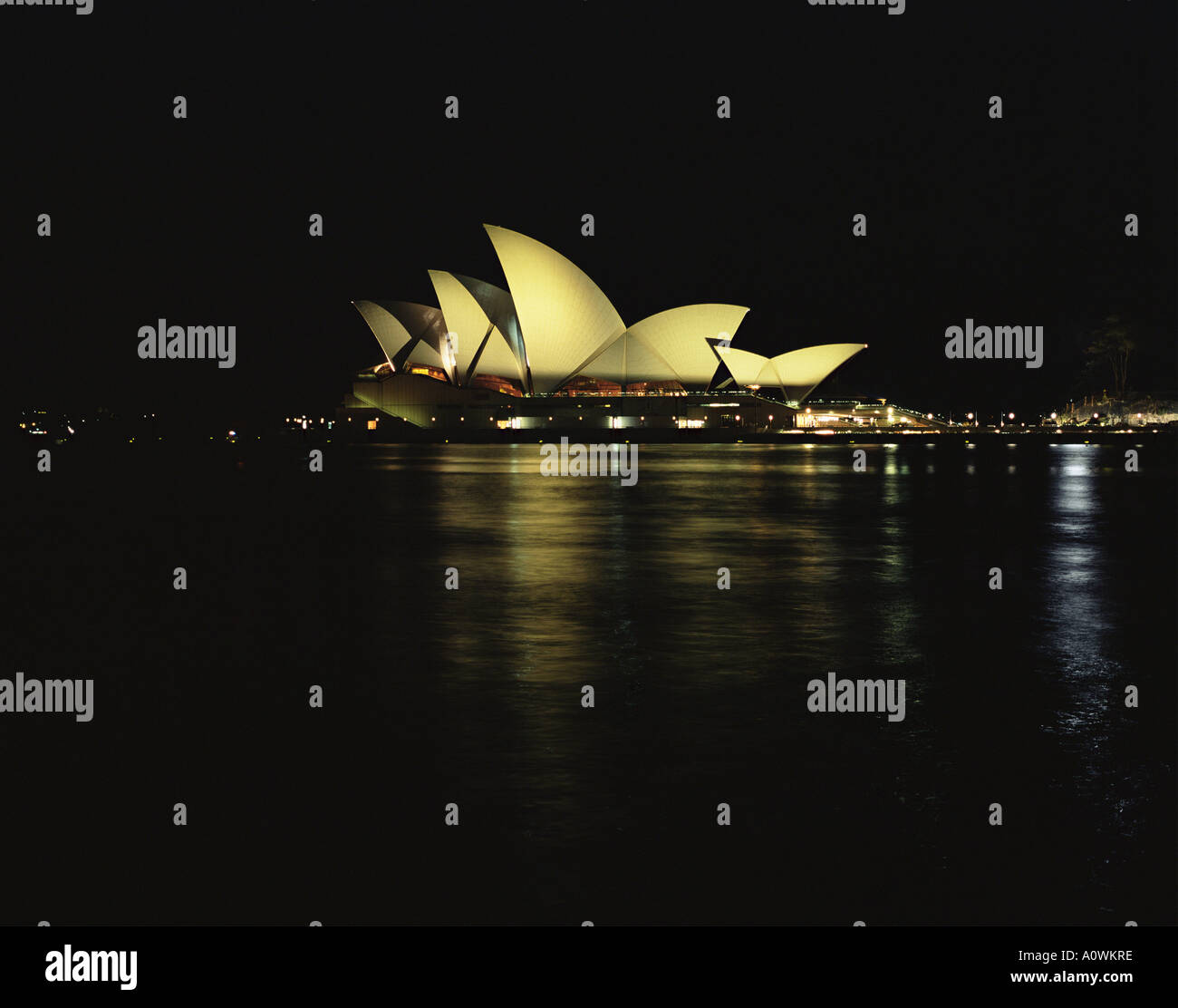 Sydney opera house at night Stock Photo - Alamy
