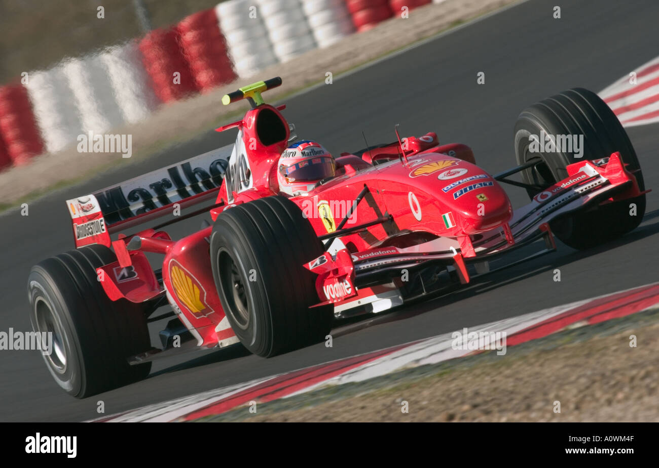 Ferrari driver rubens barrichello from hi-res stock photography and ...