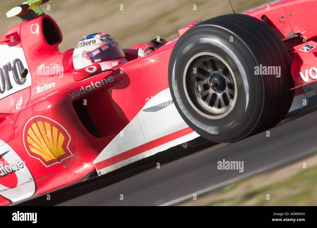 Ferrari driver rubens barrichello from hi-res stock photography and ...