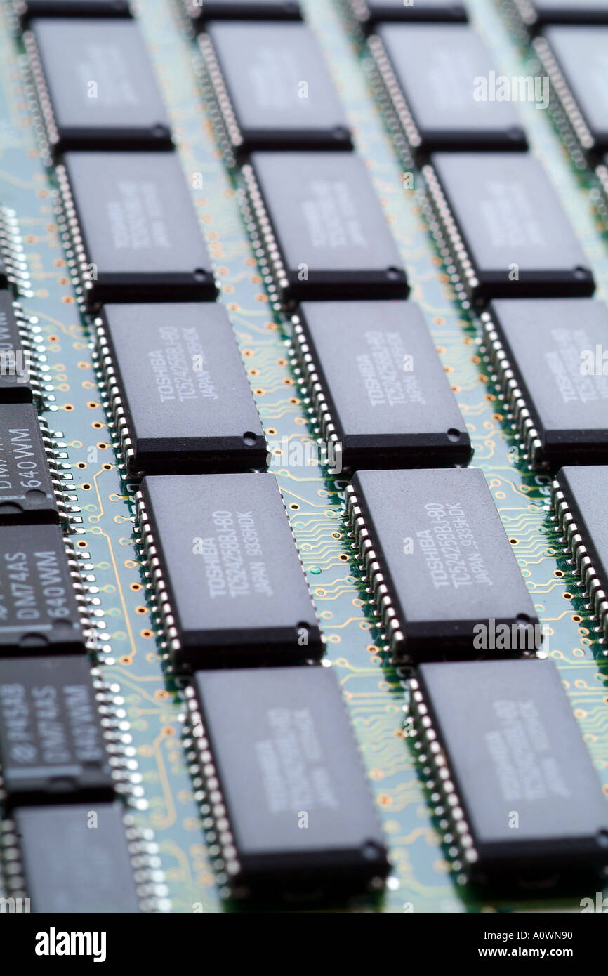 Computer Circuit Board Stock Photo - Alamy