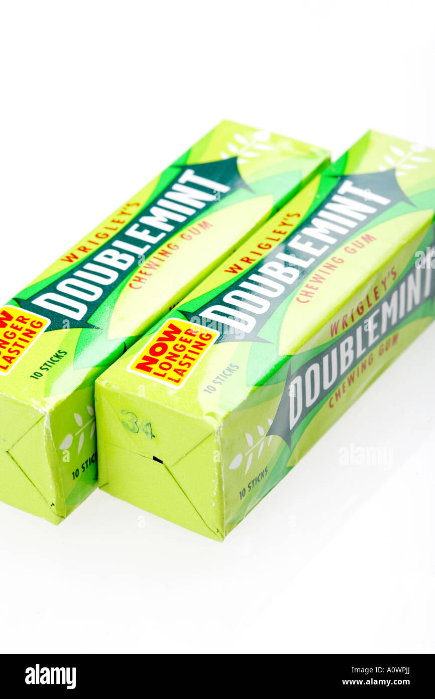 Packet chewing gum wrigleys spearmint hi-res stock photography and ...