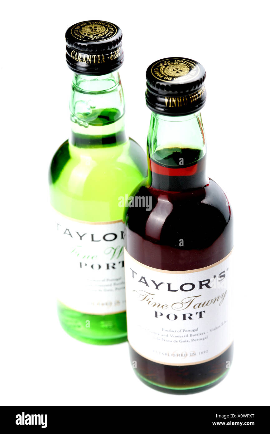 Bottles of port Cut Out Stock Images & Pictures - Alamy