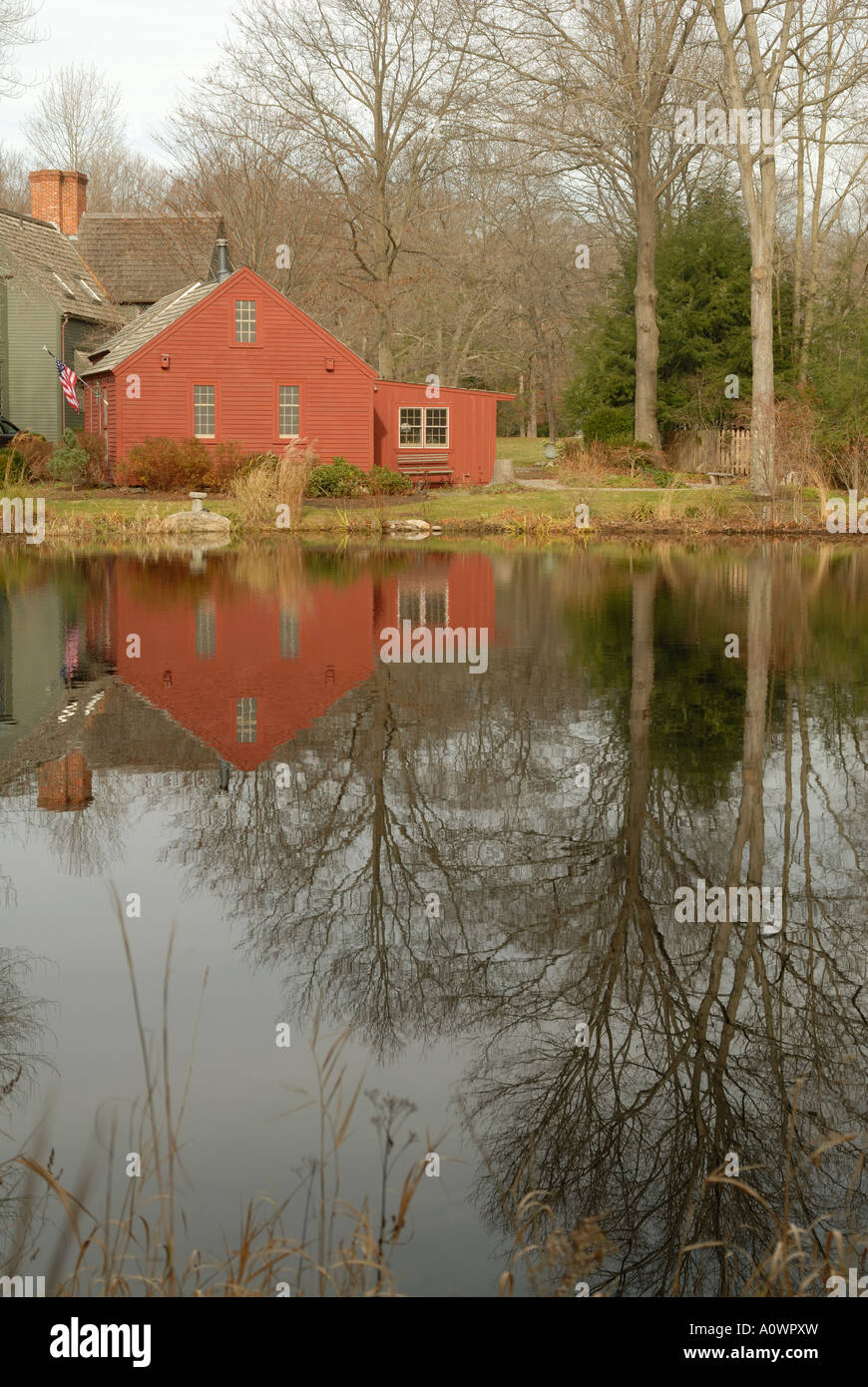 A barn in Connecticut, New England Stock Photo - Alamy