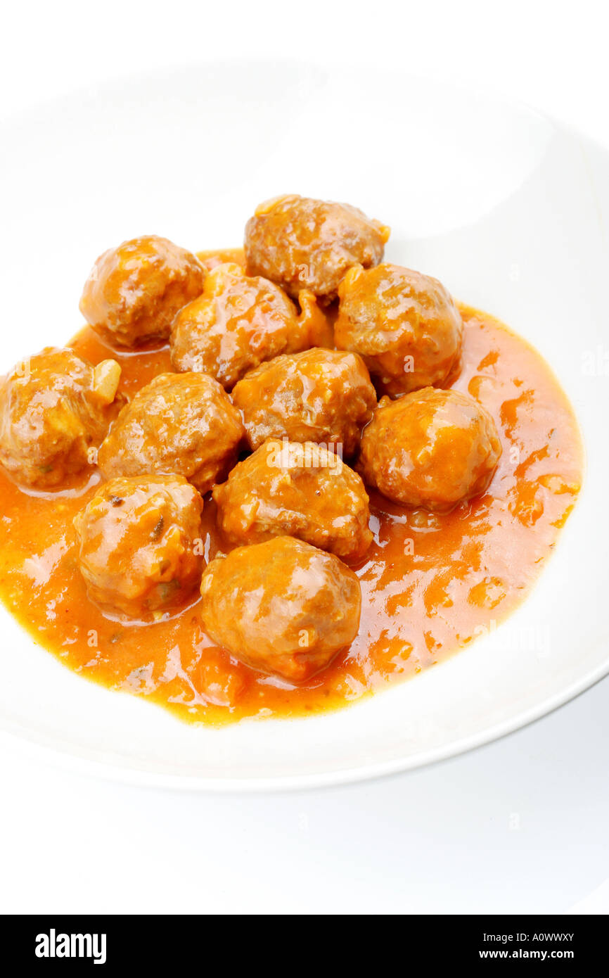 Tin can of meatballs hi-res stock photography and images - Alamy