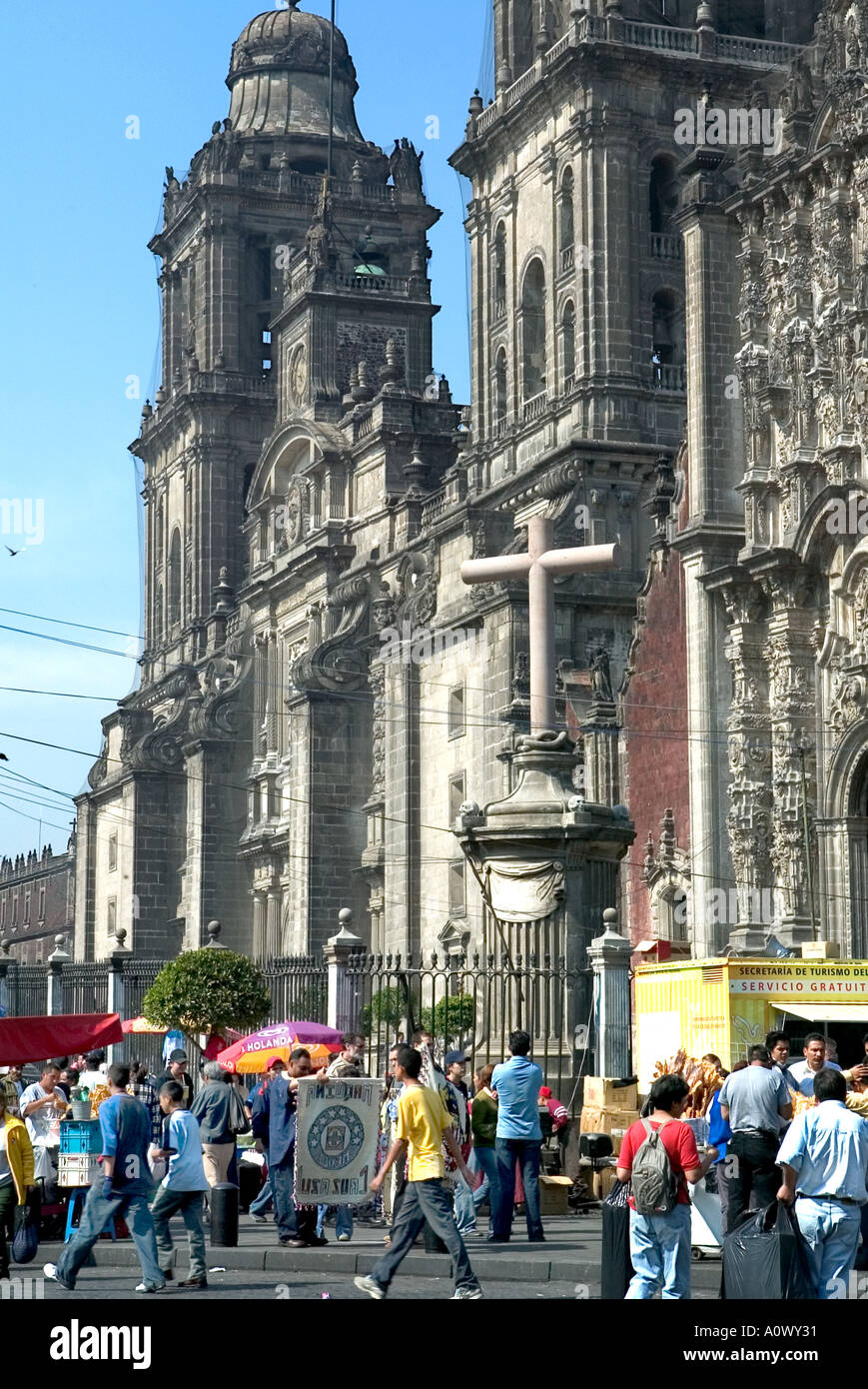 The Baroque and Neoclassical Metropolitan Cathedral in Plaza de la ...