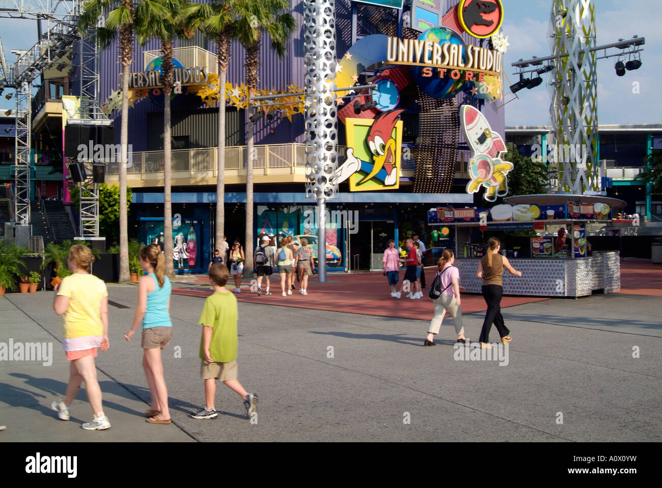 Universal Studios City Walk Florida Orlando USA Stock Photo - Alamy