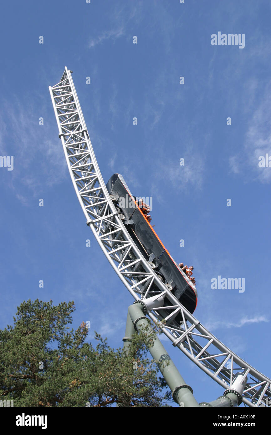 Launch roller coaster hi-res stock photography and images - Alamy