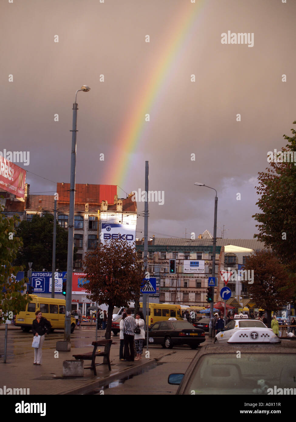 Taxi baltic taxi riga latvia hi-res stock photography and images - Alamy