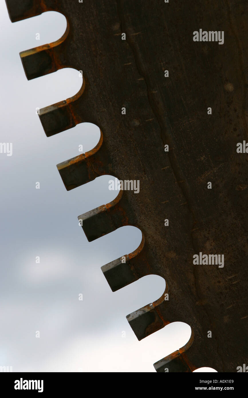 Sharp serrated edges hi-res stock photography and images - Alamy